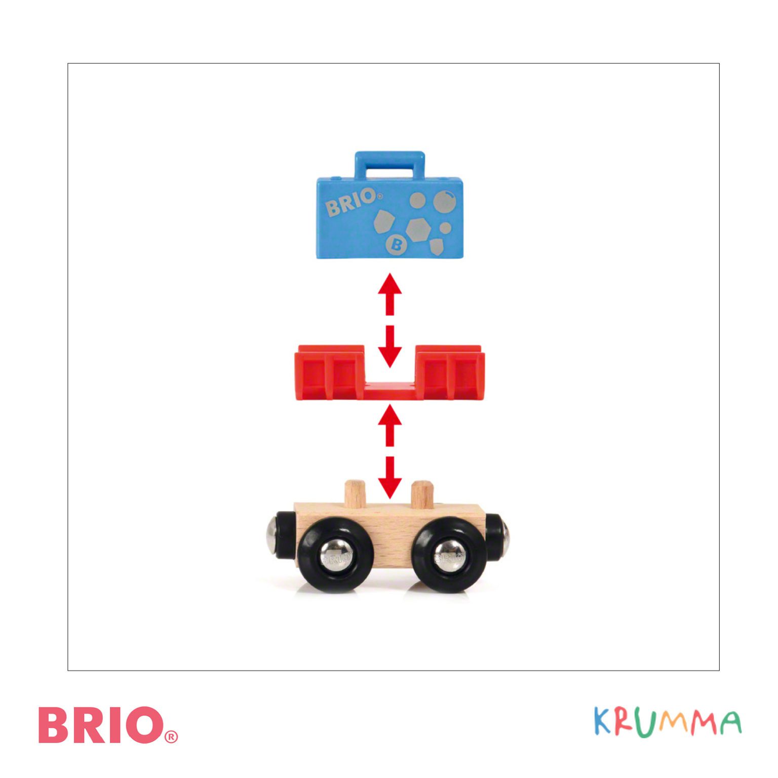 BRIO Airport Baggage Cart - KRUMMA