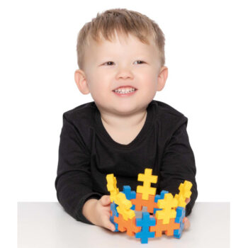 PLUS-PLUS BIG Grunnkubbar 100 stk - 5 Gerðir - KRUMMA